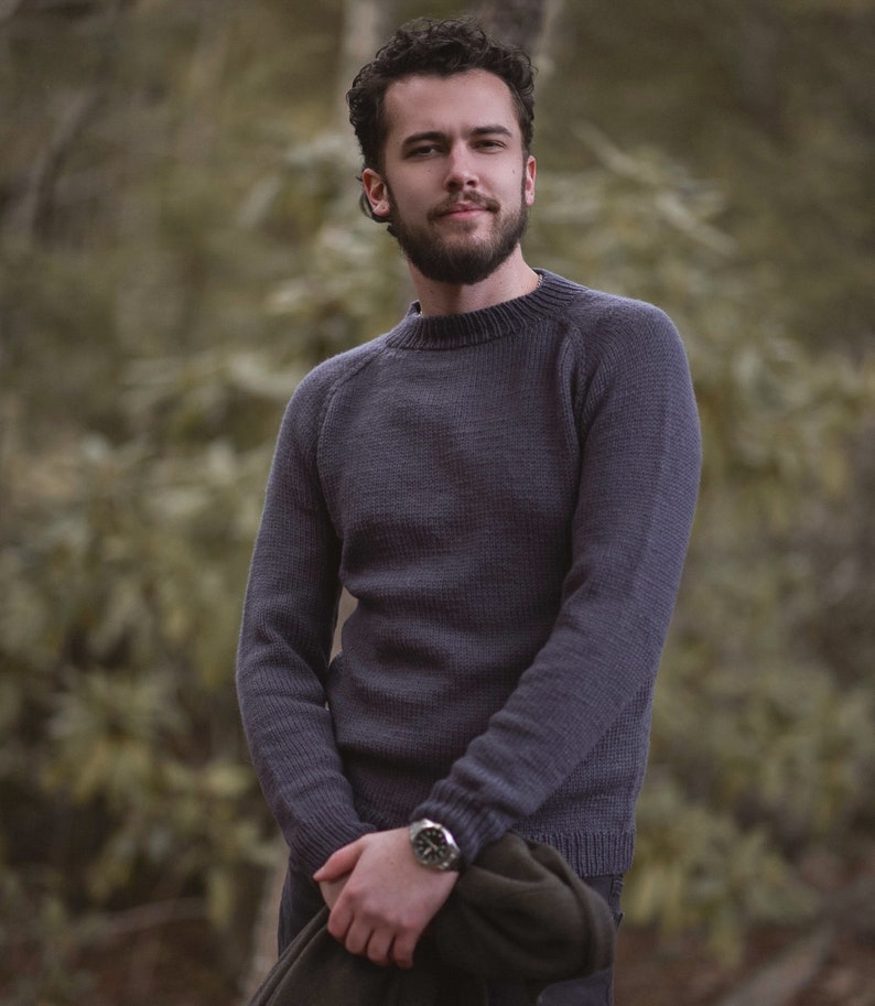 KNITTING Pattern-the Ivan Sweater (1/2, 3/4, 5/6, 7/8, 9/10, 11/13, X-s ...