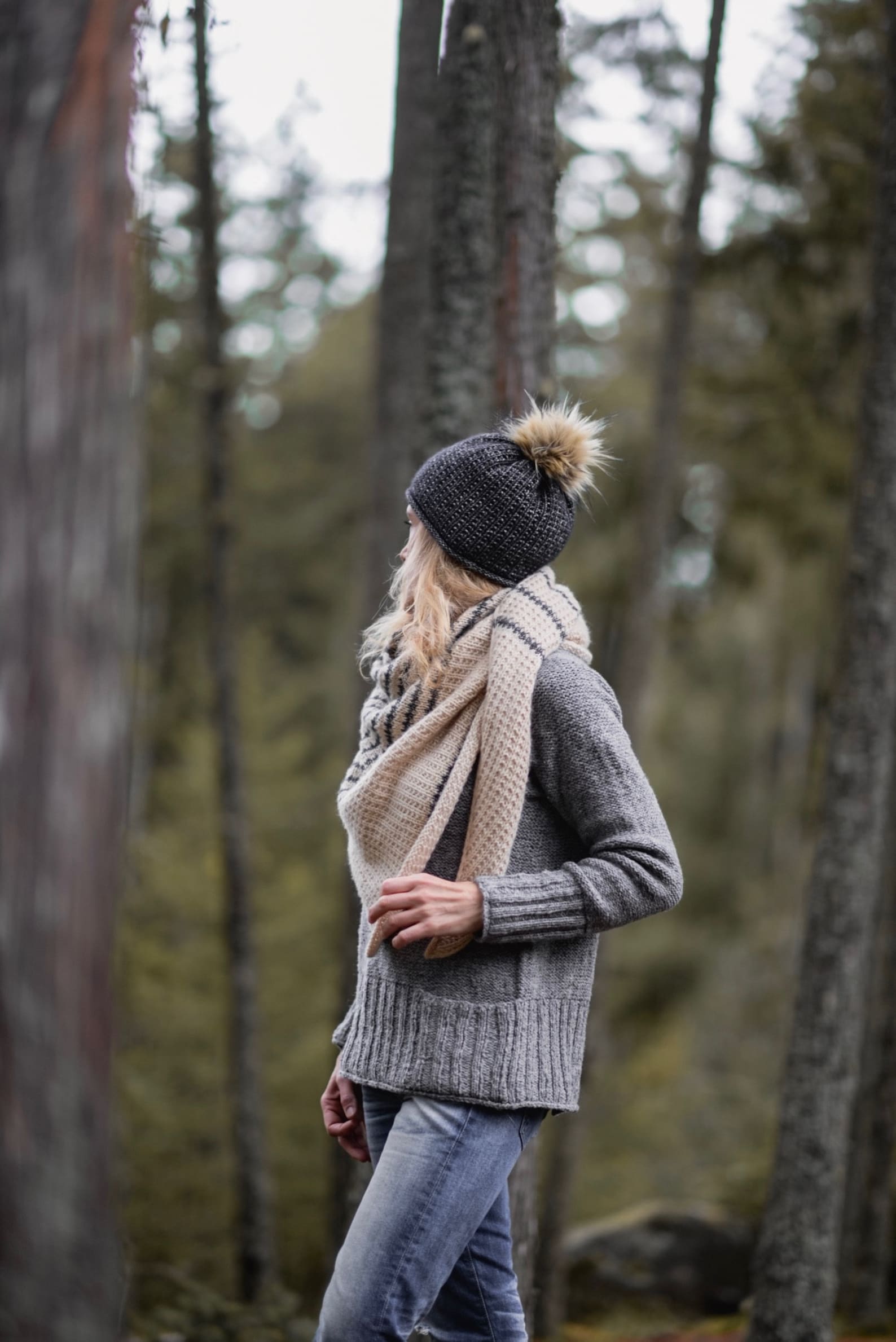 KNITTING Pattern-shadow Shawl one Size - Etsy