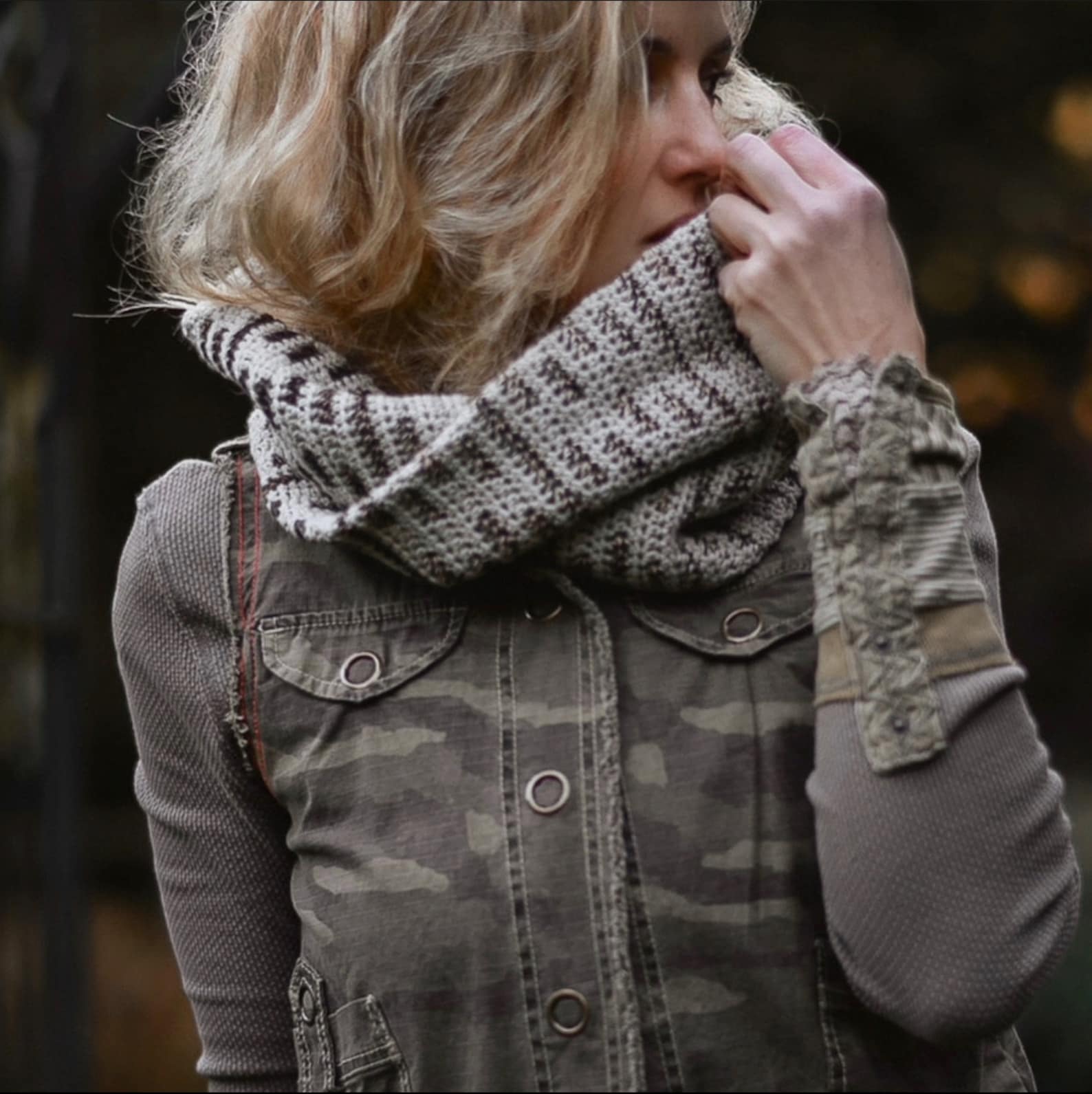 CROCHET Pattern-dash Cowl adult & Child Size - Etsy