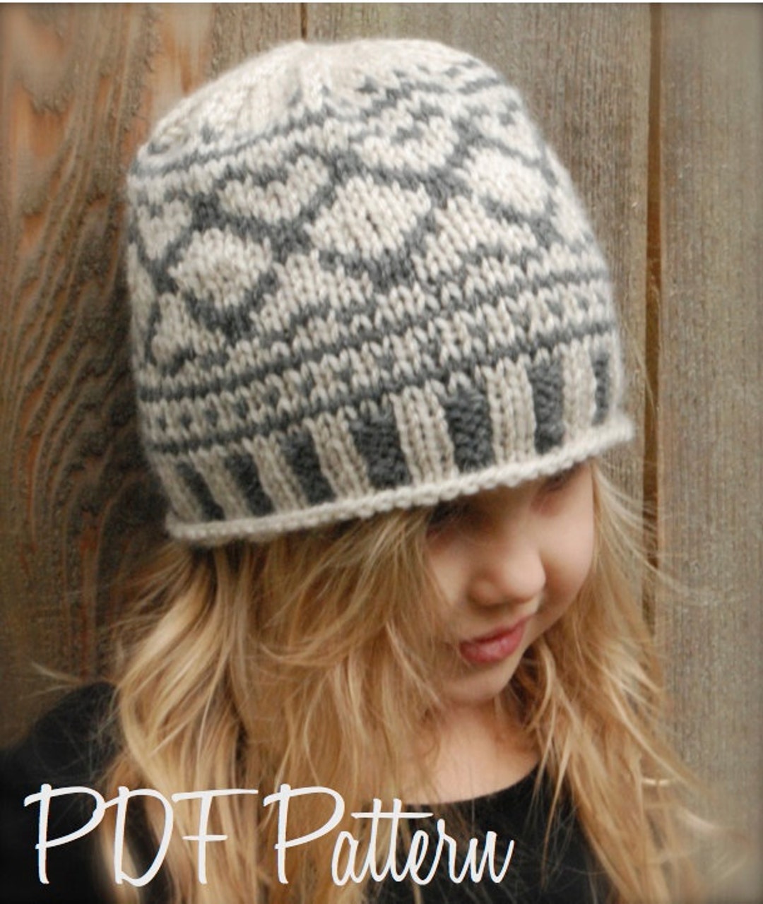 Knitting Pattern-the Valyn Hat (toddler, Child, Adult Sizes) - Etsy