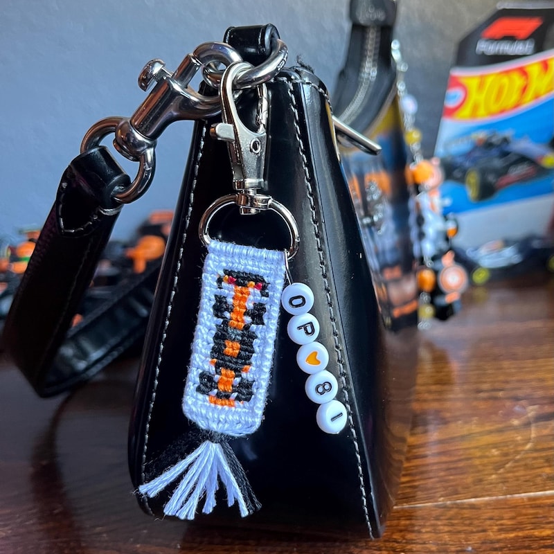 White Mercedes Key Chain - Etsy