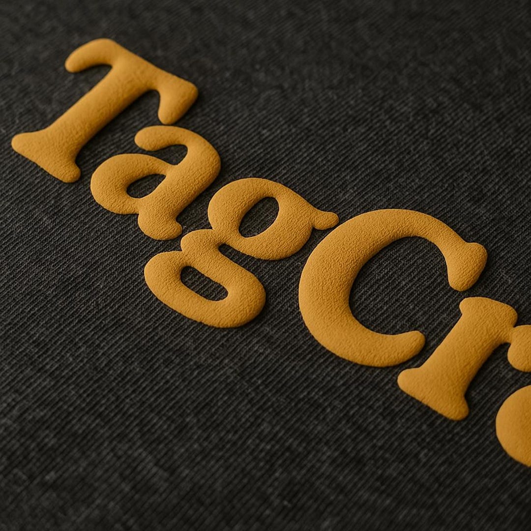 Custom Puff Heat Transfers | 3D Prints | 0.8mm Puff Effect | Ready to ...