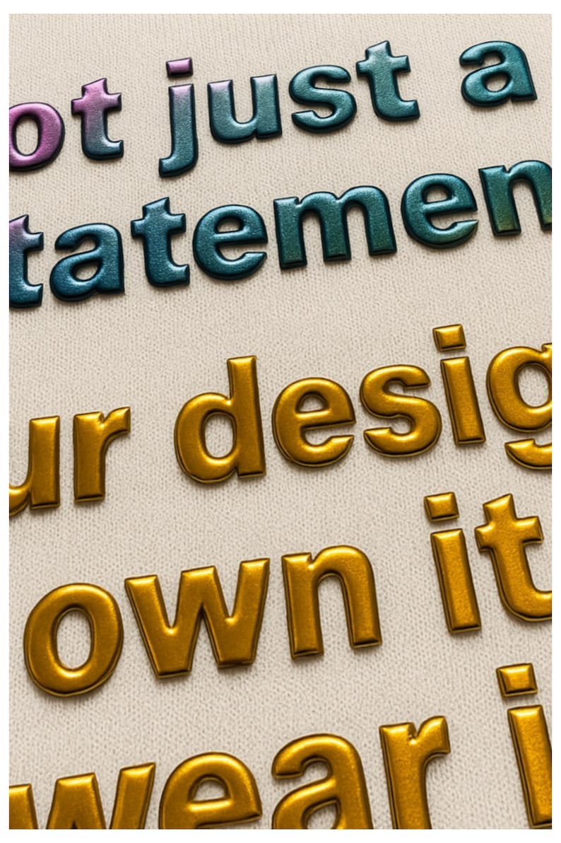 3D Silicone Heat Transfers | Custom Logos | Ready to Press | Precut - Etsy