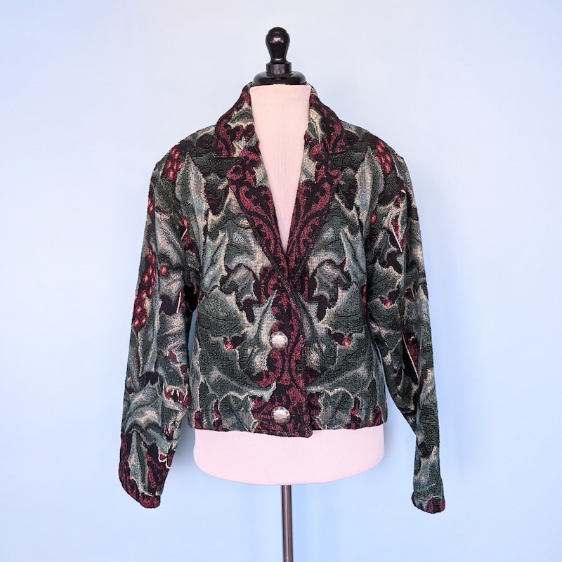 Tapestry Jacket - Etsy UK