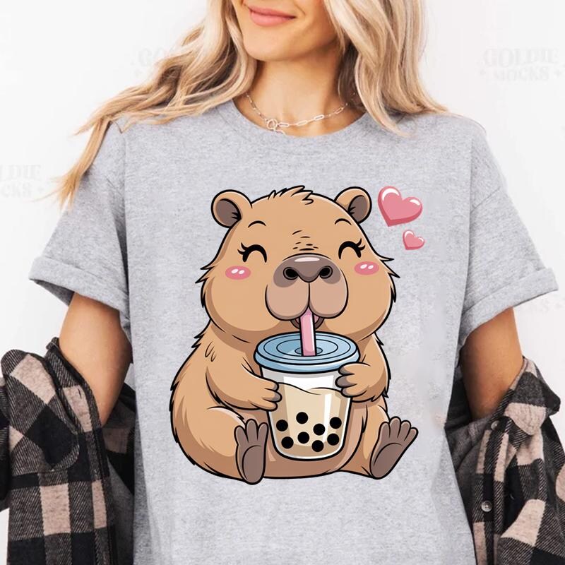 Capybara Boba - Etsy