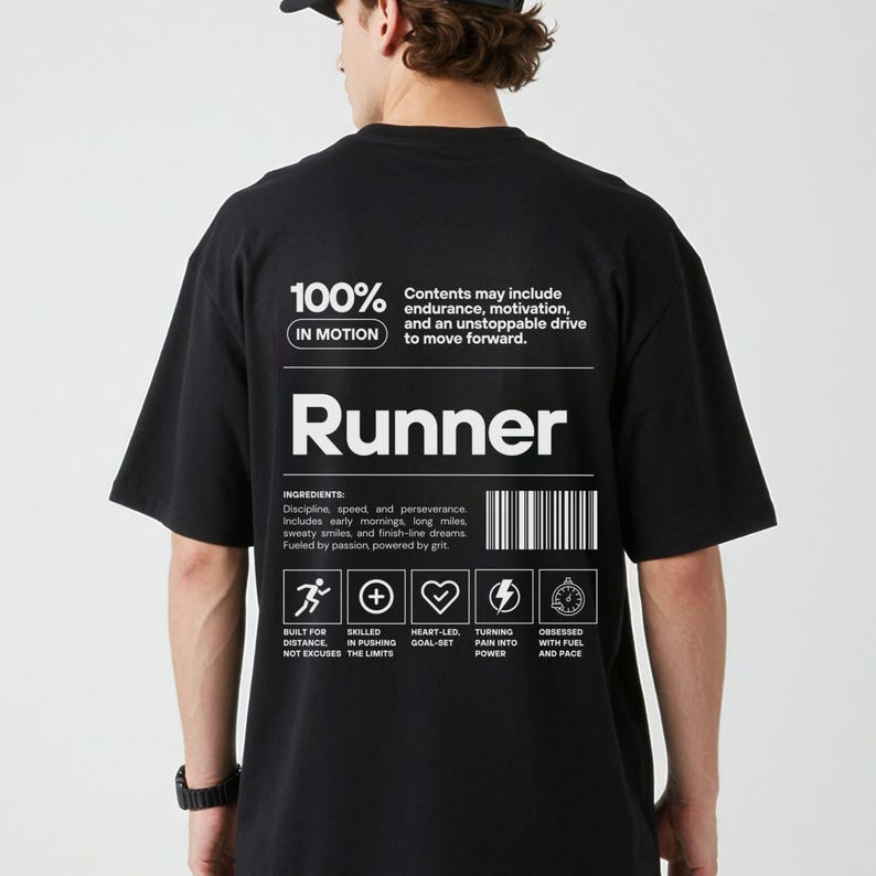 Funny Runner Hoodie, Marathon Gift for Runners, Motivational Runner's ...