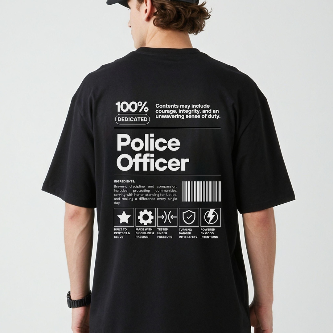 Personalized Police Shirt, Custom Police Officer Sweatshirt, Graduating ...