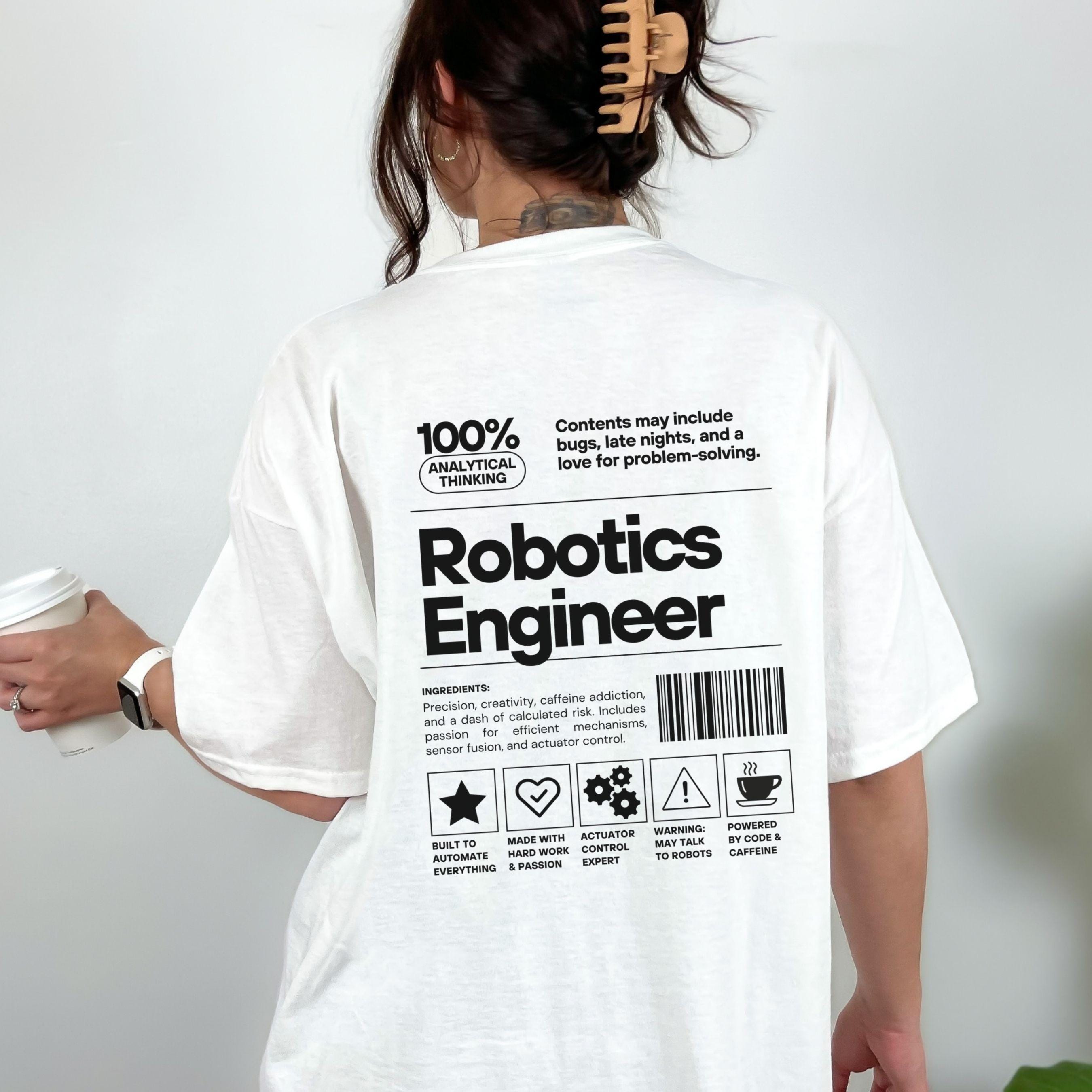 Robotics Shirt Sweatshirt & Hoodie, Robotics Engineer Tshirt, Robotics ...