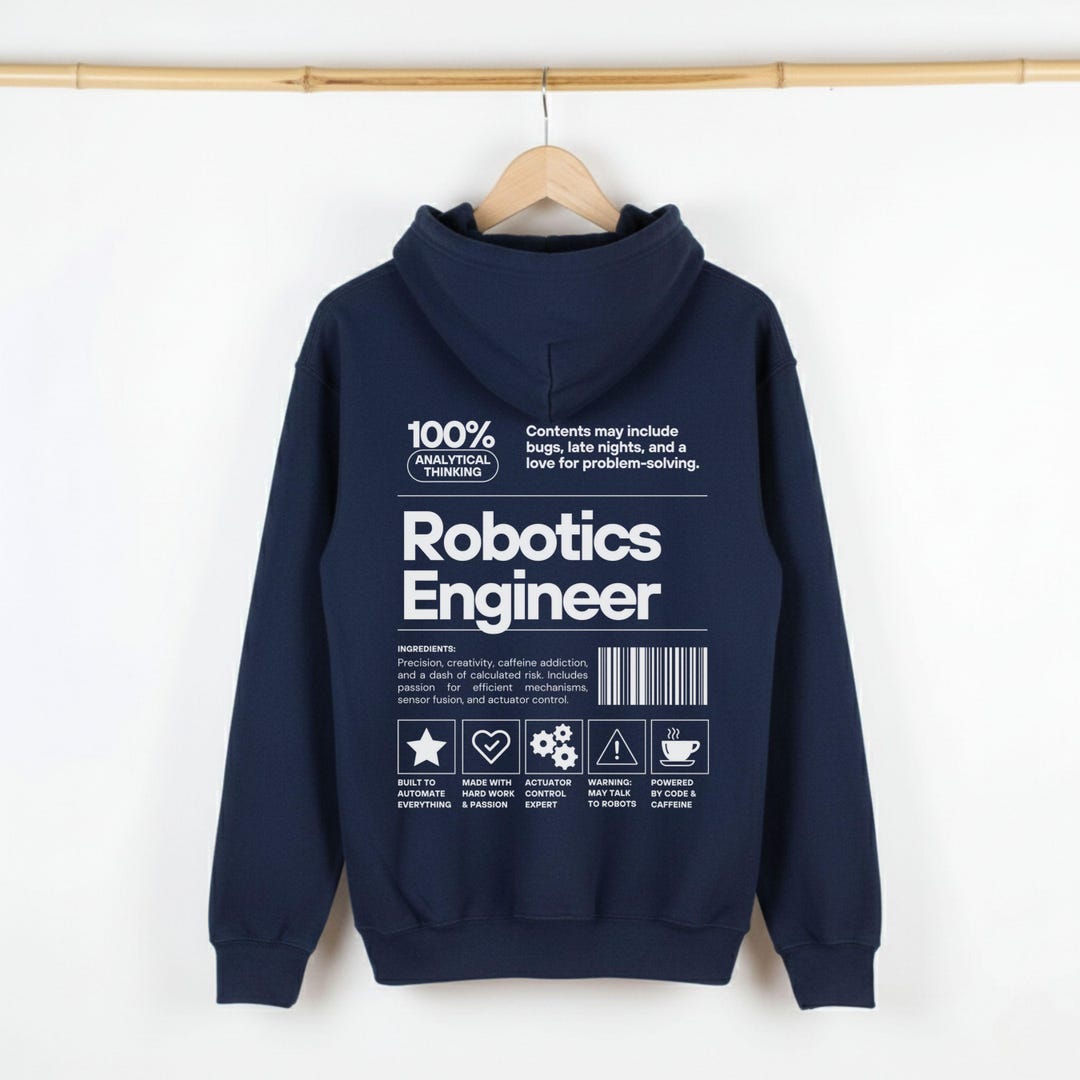 Robotics Shirt Sweatshirt & Hoodie, Robotics Engineer Tshirt, Robotics ...