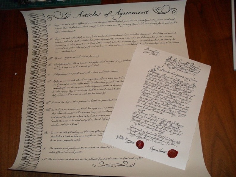 Pirate Pardon Issued by the Governor of Bermuda, Historical Reenactment ...