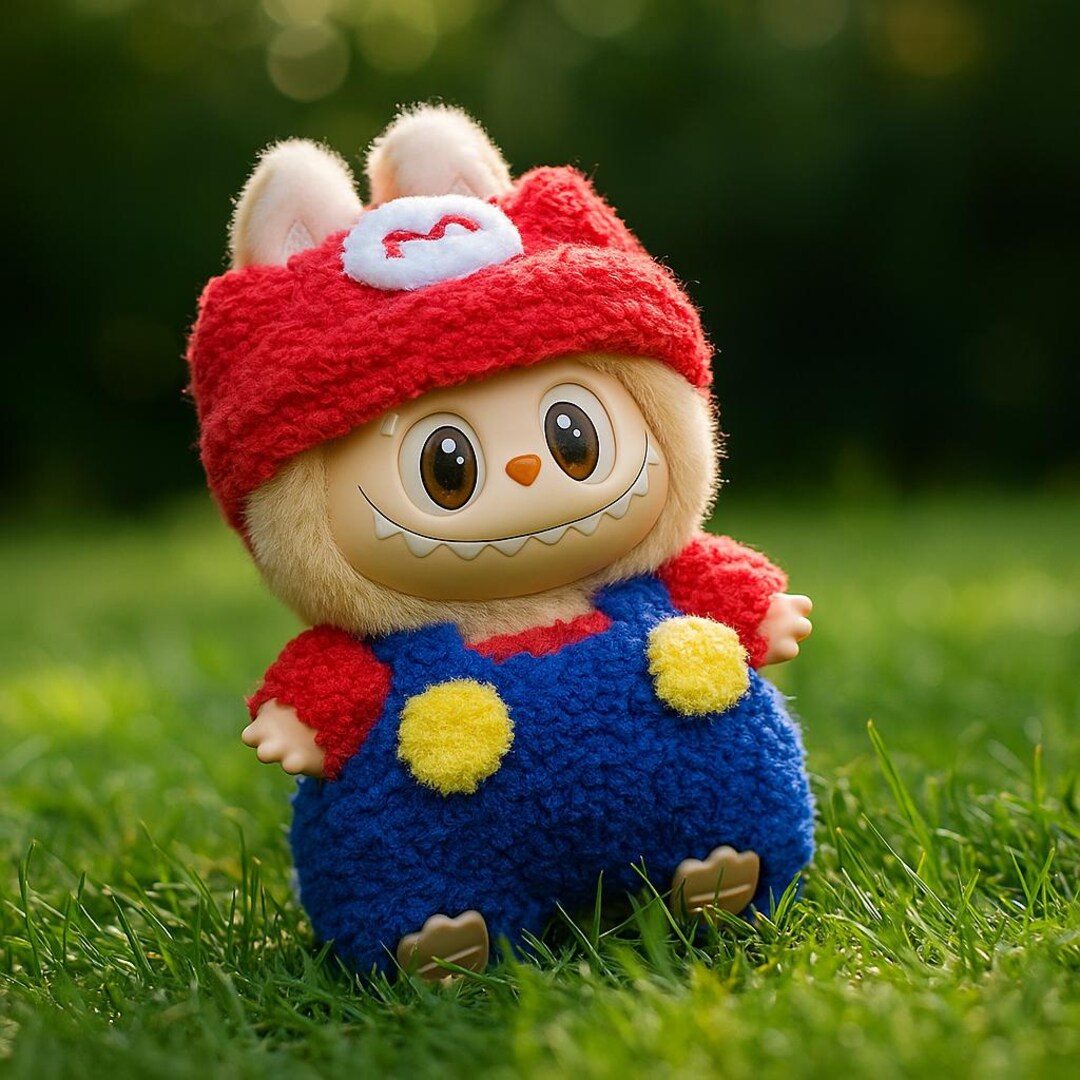 Labubu Mario Clothes – Mario-inspired T-shirt and Pants, Limited ...
