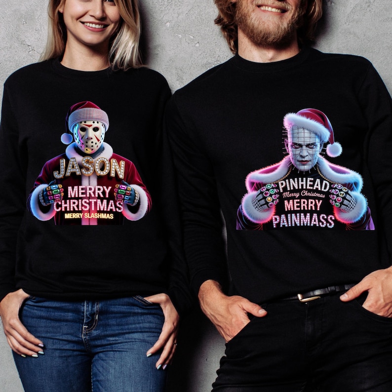 Christmas Horror PNG Bundle | Michael Myers, Chucky, Jason, Pennywise ...