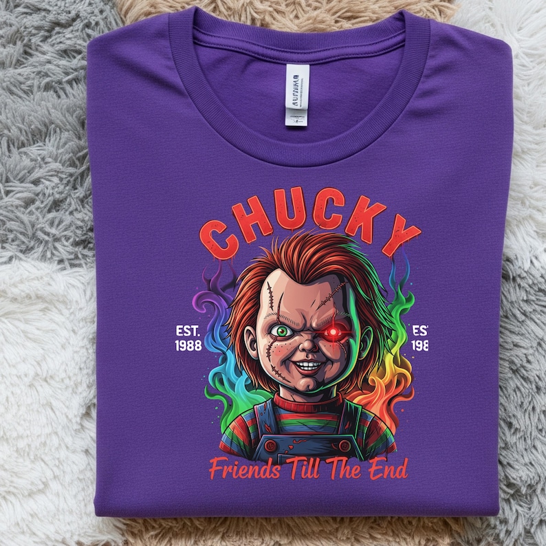 Chucky Digital Horror Doll Design – Creepy Animated PNG / Halloween ...