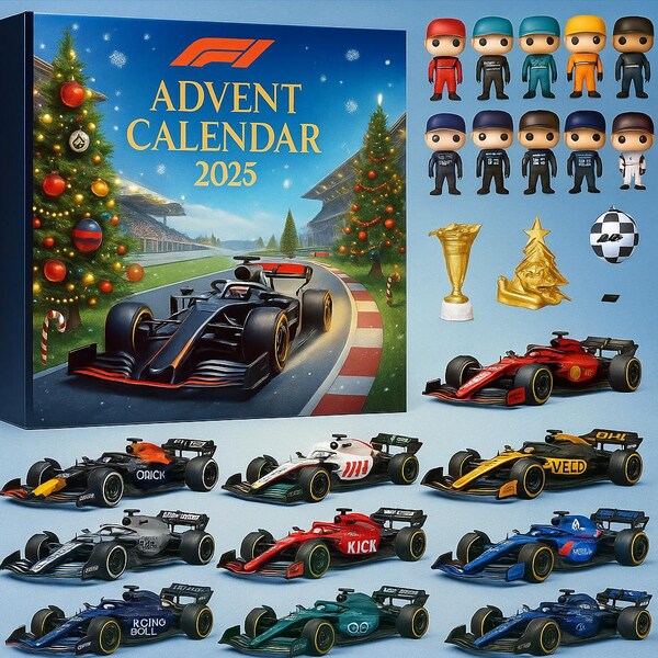Formula 1 Advent Calendars - Etsy UK
