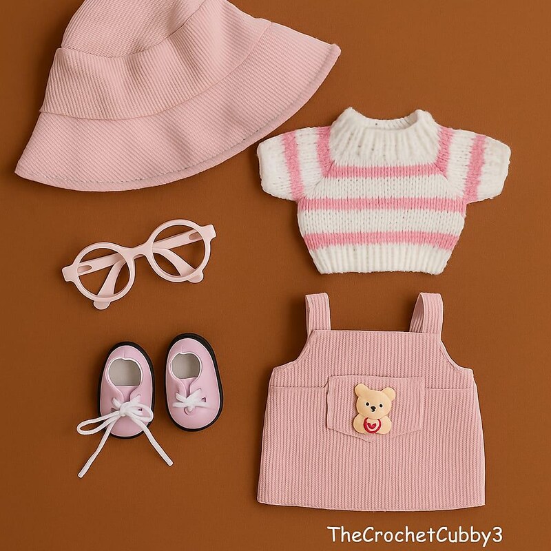 Pink and Yellow Labubu - Etsy