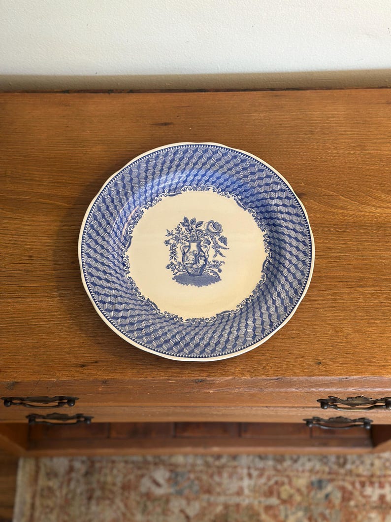 Vintage Spode Blue Room Collection Portland Vase Plate – Blue & White ...