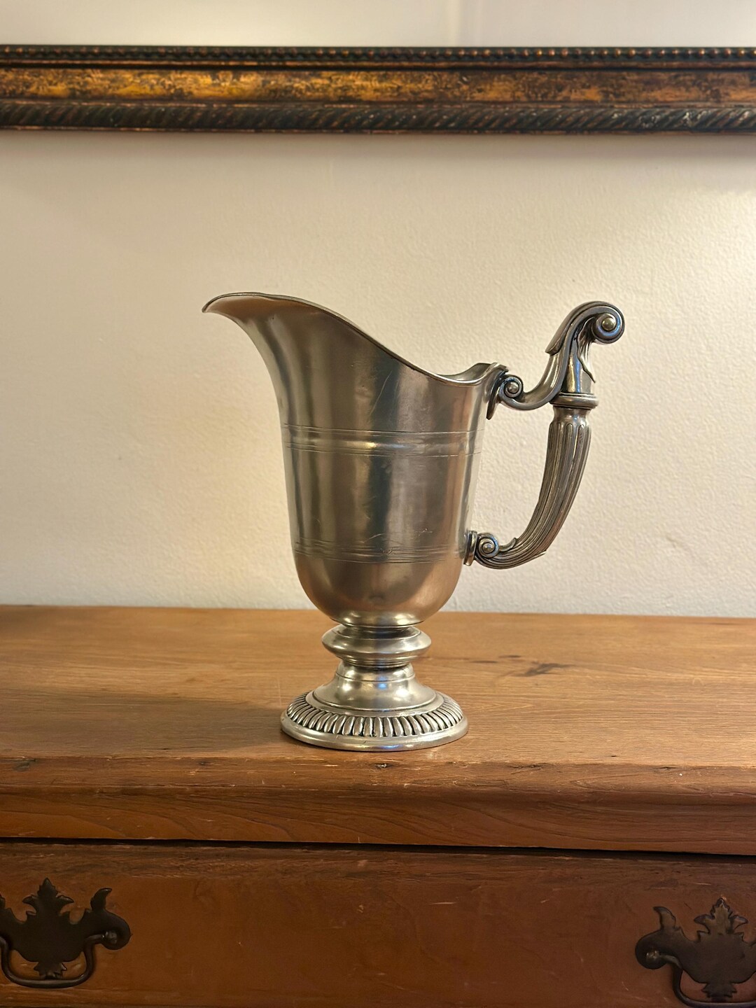 Vintage Peltro Romano Pitcher by Arte Italica – Italian Handmade Pewter ...