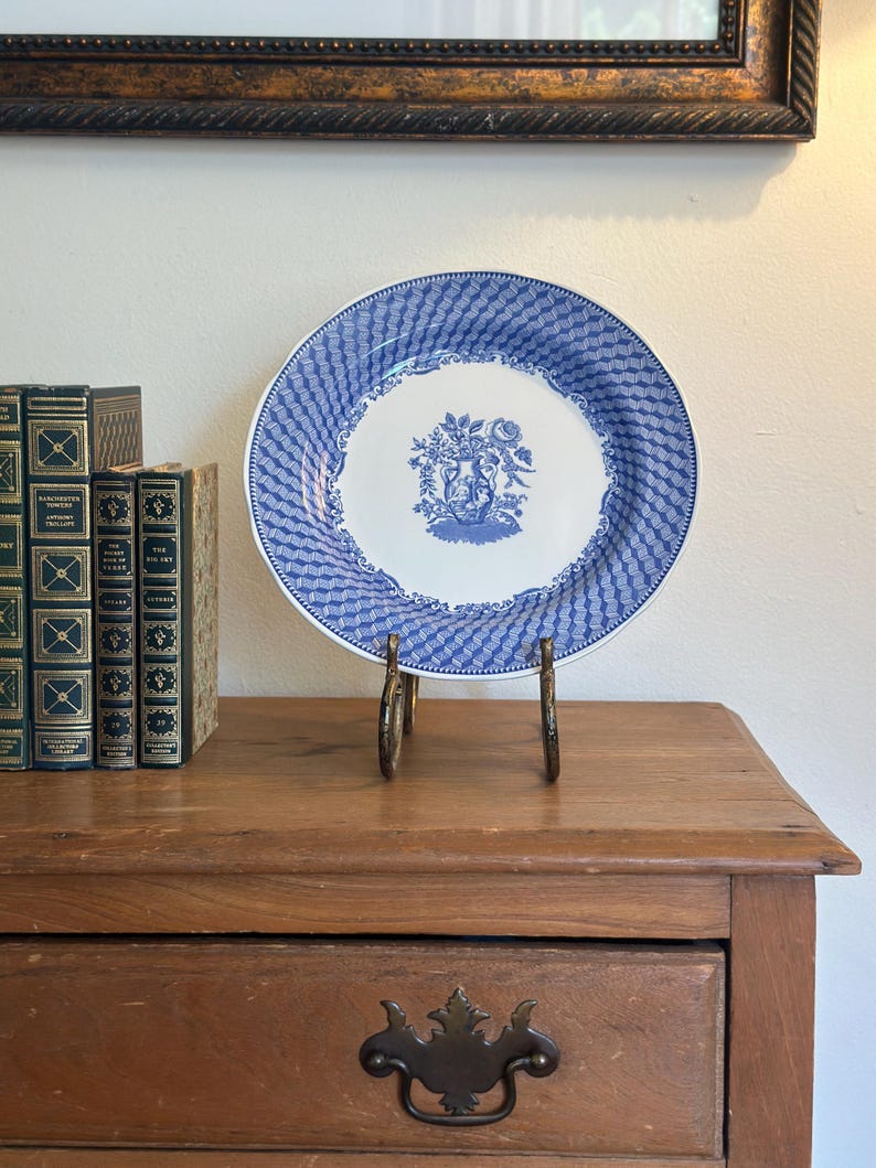 Vintage Spode Blue Room Collection Portland Vase Plate – Blue & White ...