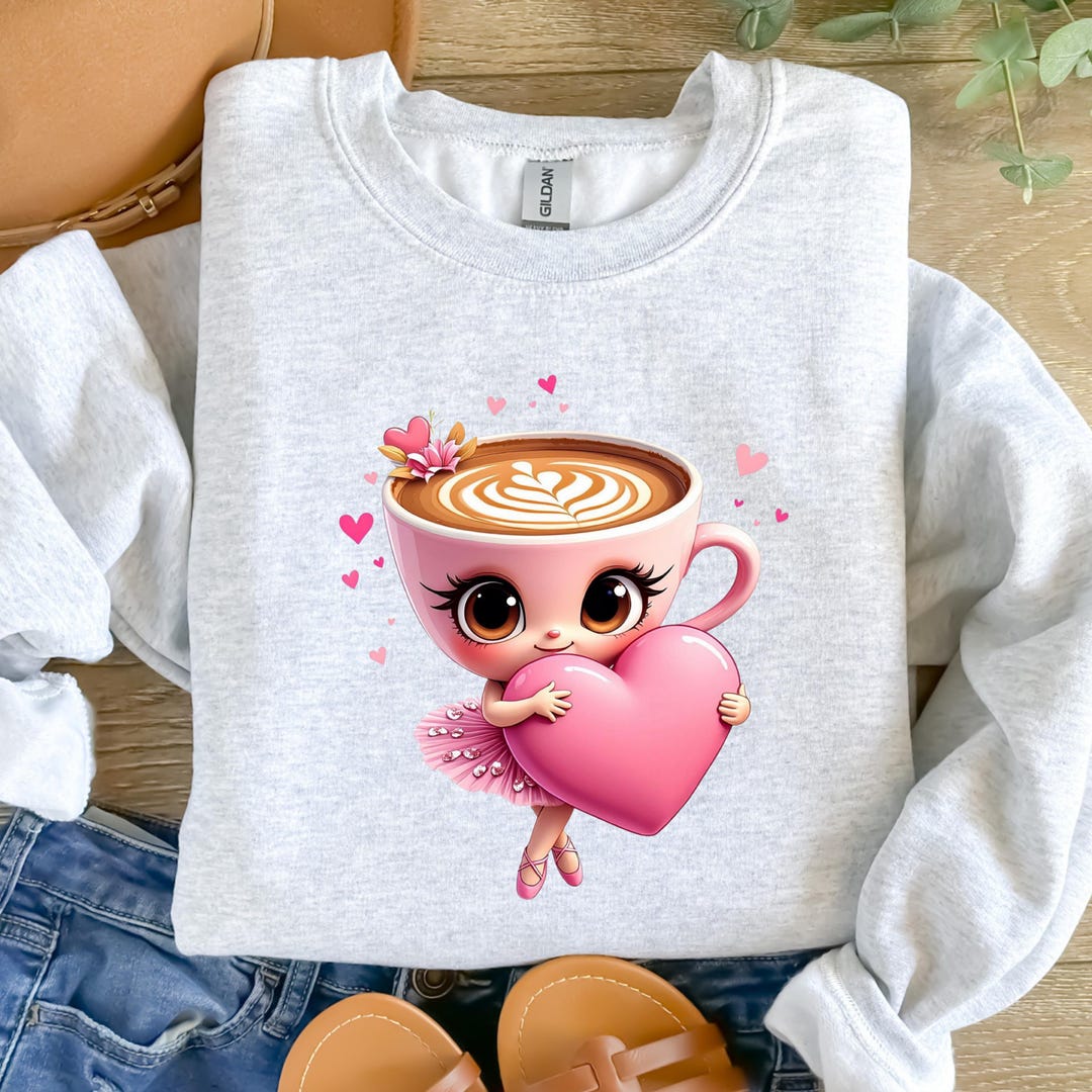 Ballerina Silhouette Sweatshirt, Ballet Sweater, Cute ...