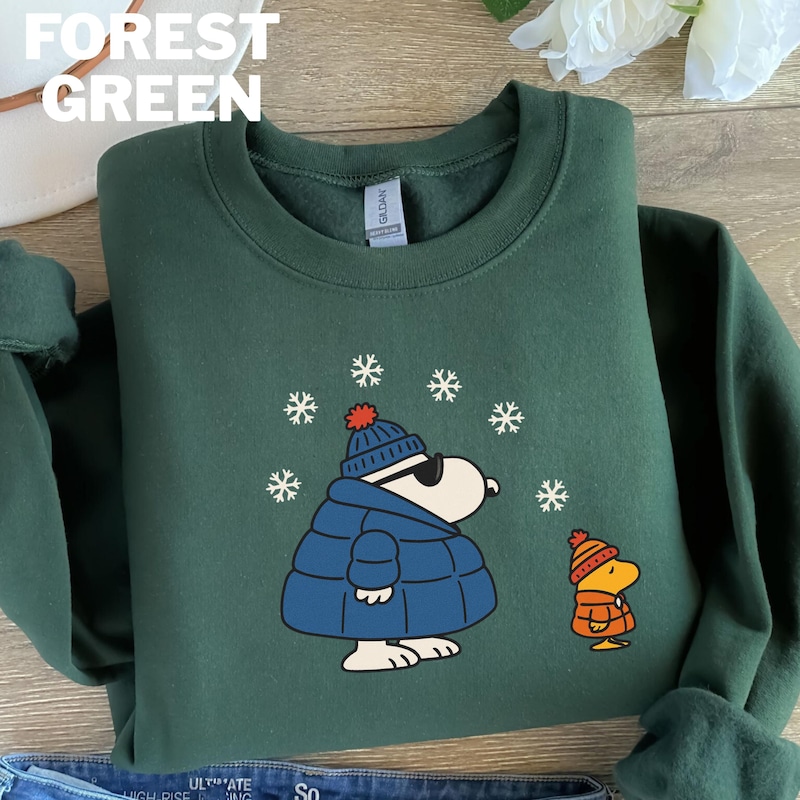 Snoopy Puffer Jacket Wallet - Etsy Canada