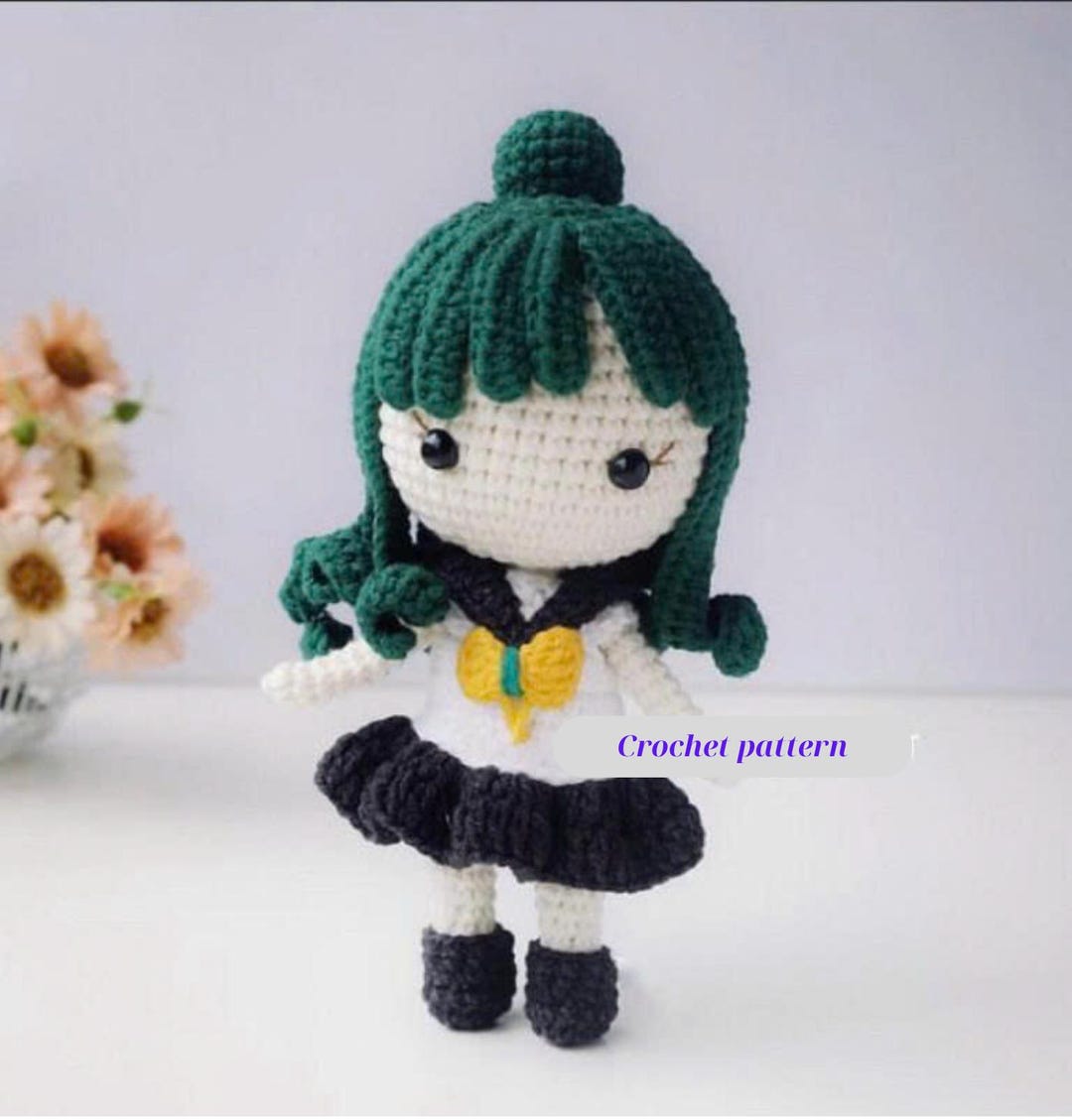 Sailor Neptune Crochet Pattern,crochet Sailor Neptune – Mini Anime ...