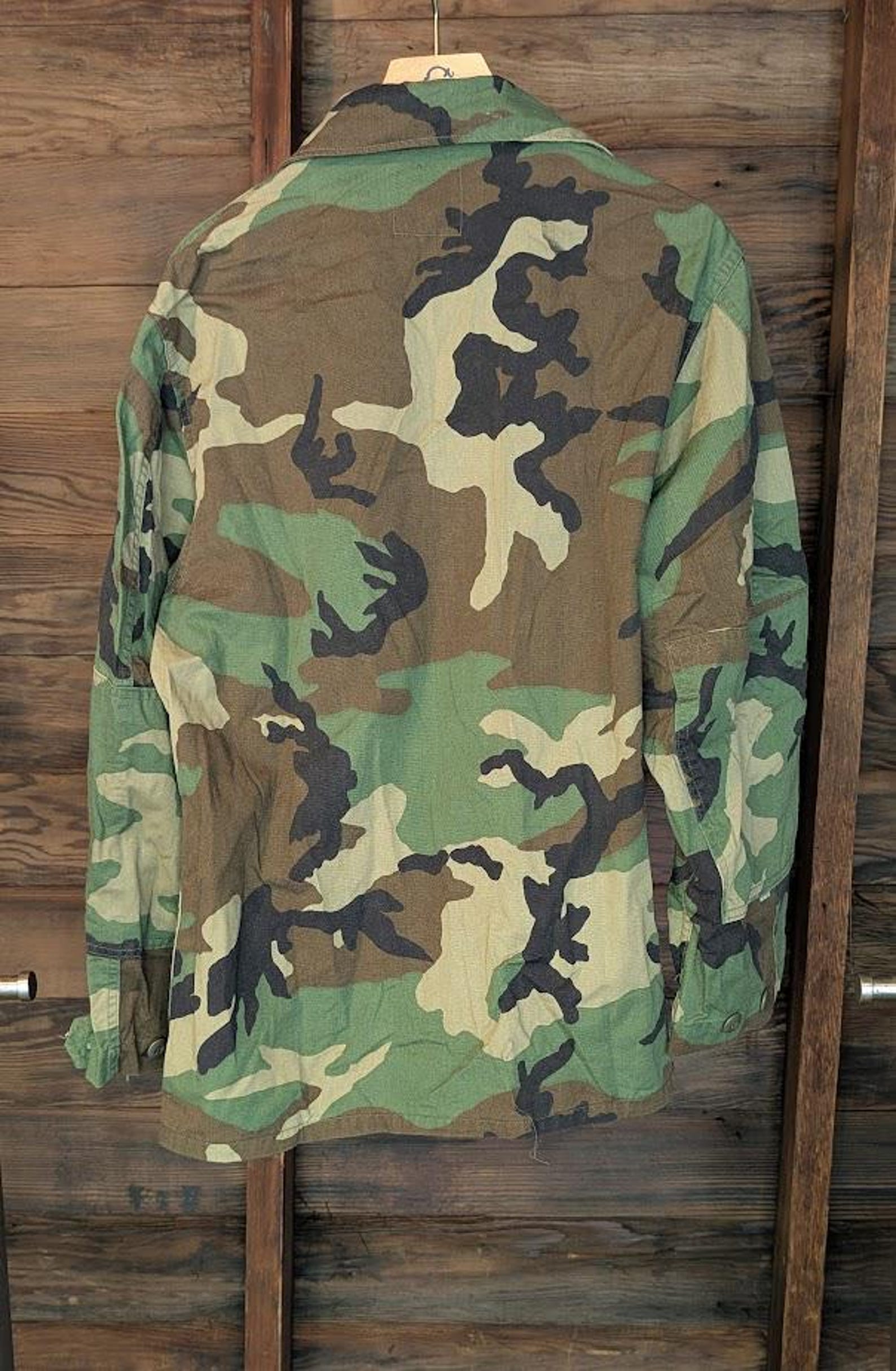 1984 US Army Camo Field Jacket - Authentic Vintage Army Surplus - Etsy