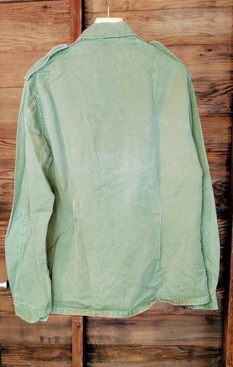 1984 Belgian Army Field Jacket in Olive Drab Green - Authentic Vintage ...