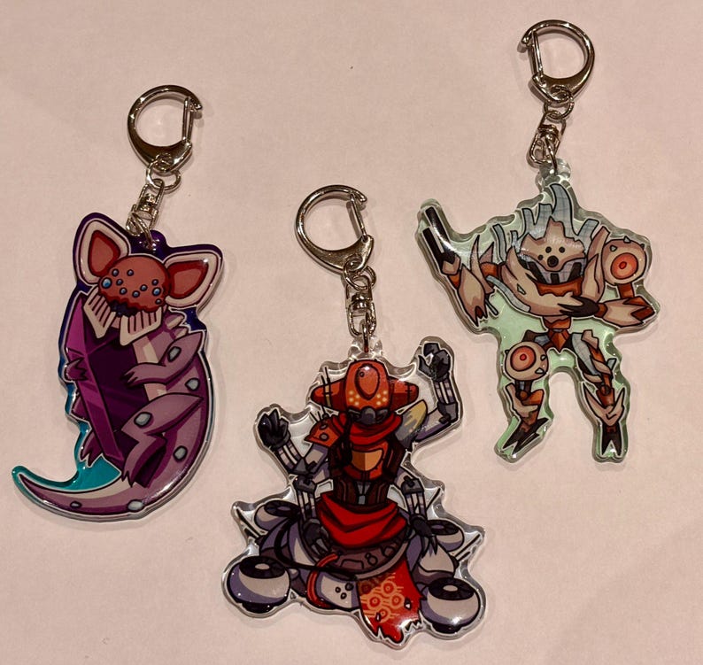 Destiny 2 Raid Boss Keychain - Etsy