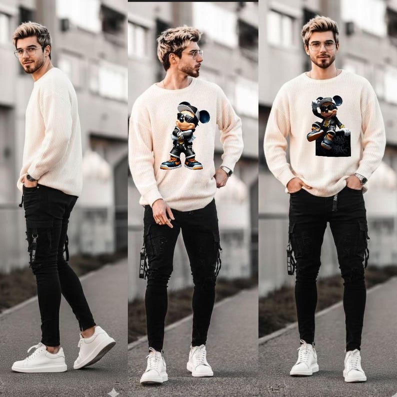 Gangster Mickey Mouse PNG Bundle | Rapper, Streetwear (digital Download ...