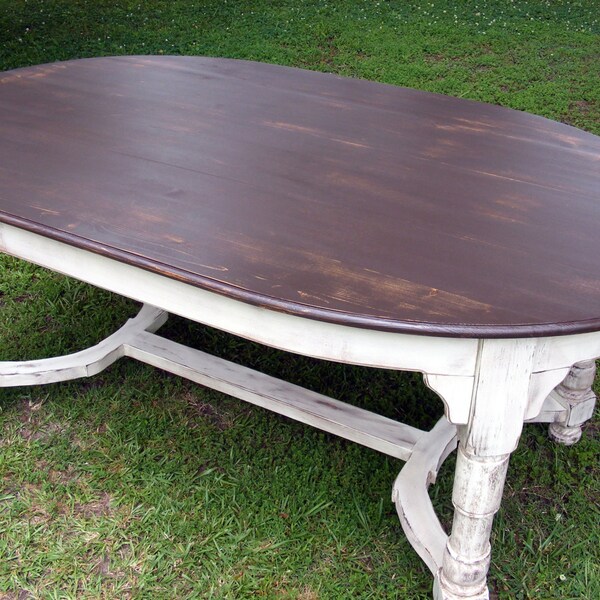 Painted Dining Table - Etsy