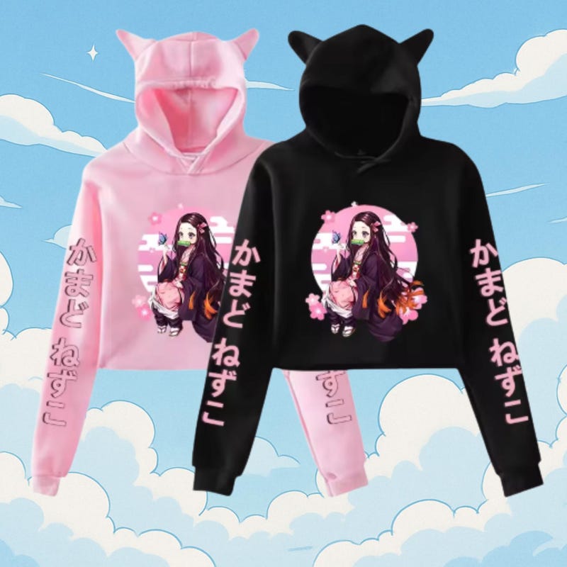 Anime demon slayer nezuko sweatshirt - Etsy.de