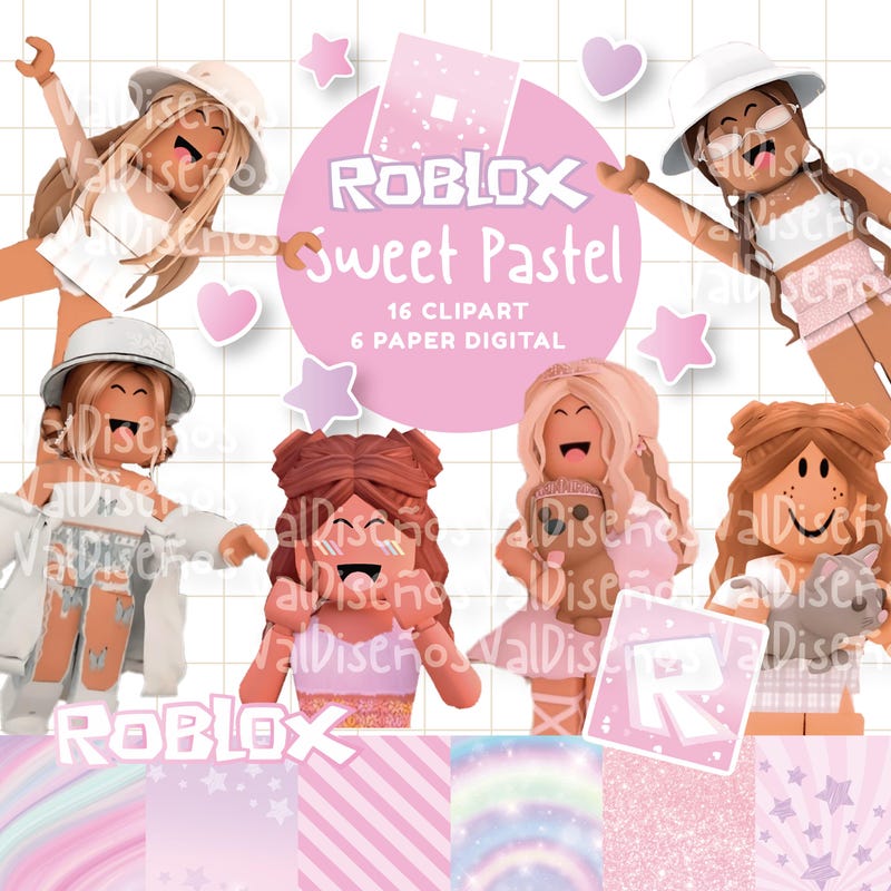 Roblox Papercraft Paper - Etsy