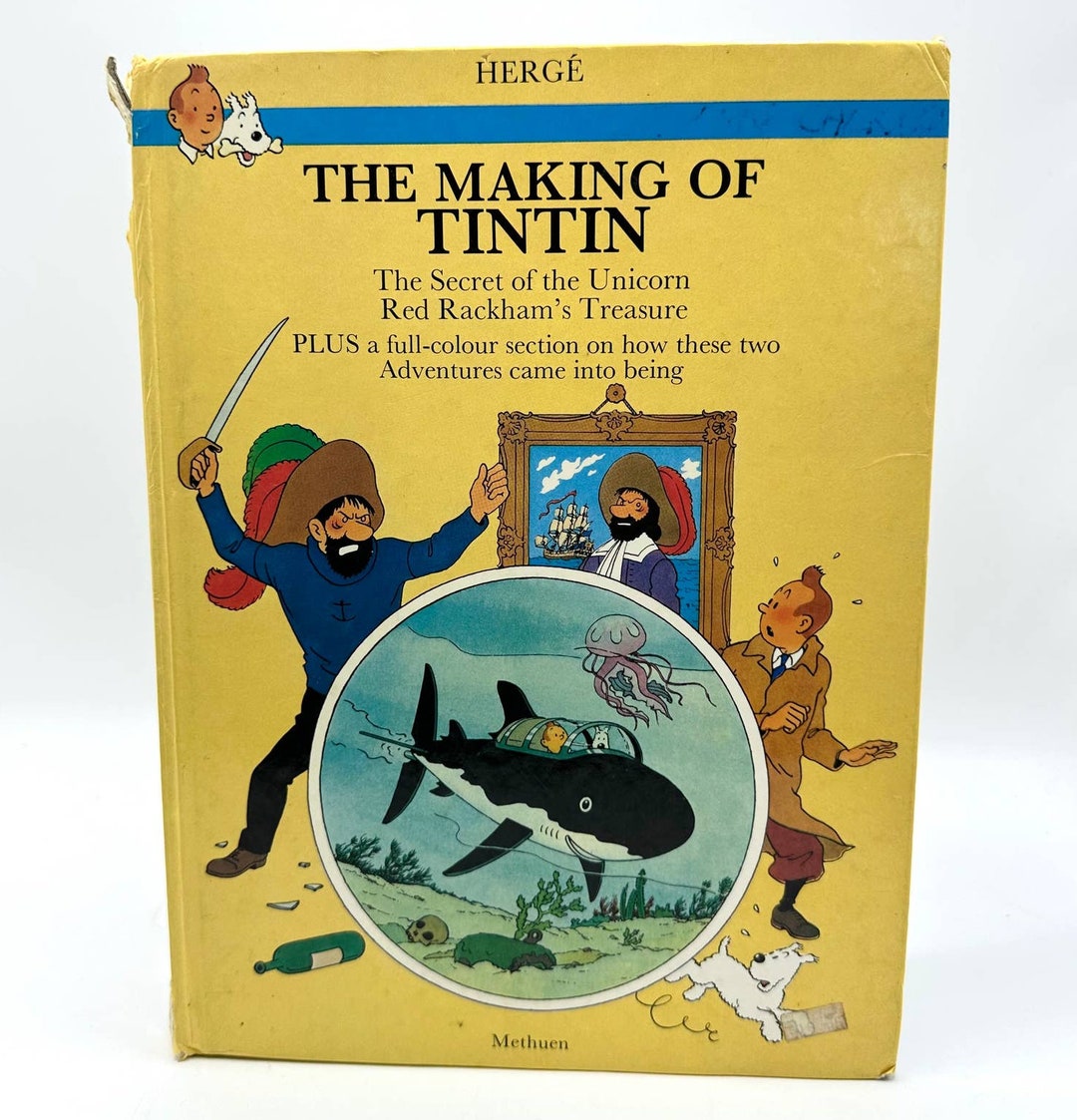 The Making of Tintin by Benoit Peeters 1st Edition 1983 - Etsy