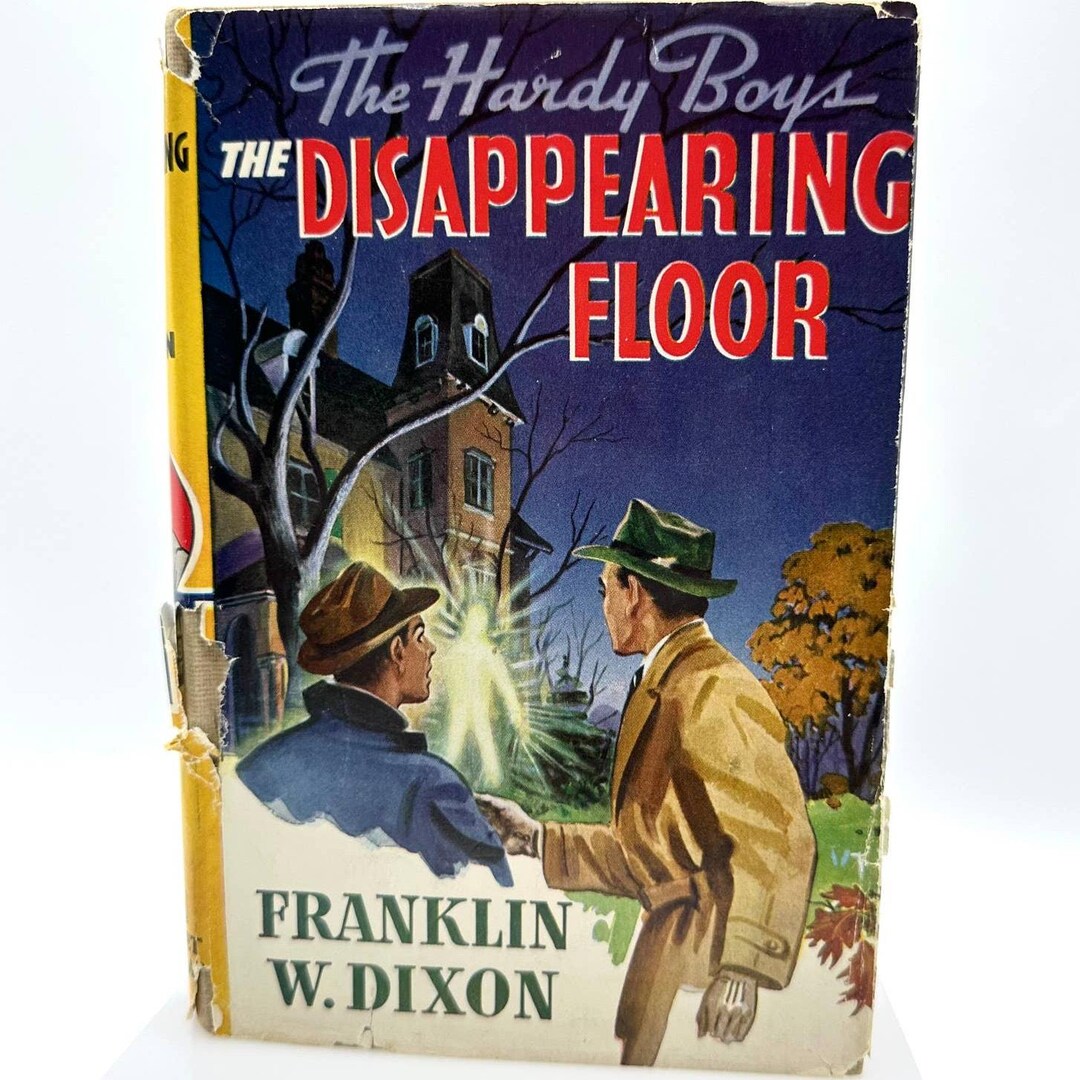 Hardy Boys the Disappearing Floor Hardcover by Franklin W. Dixon Vtg ...