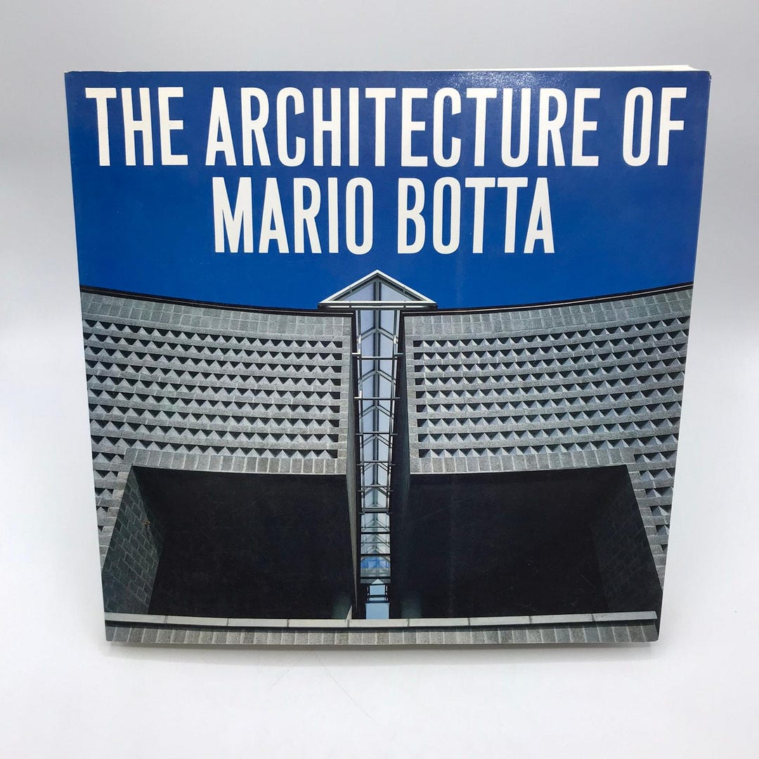 The Architecture of Mario Botta Illustrated Paperback Book by Mirko ...