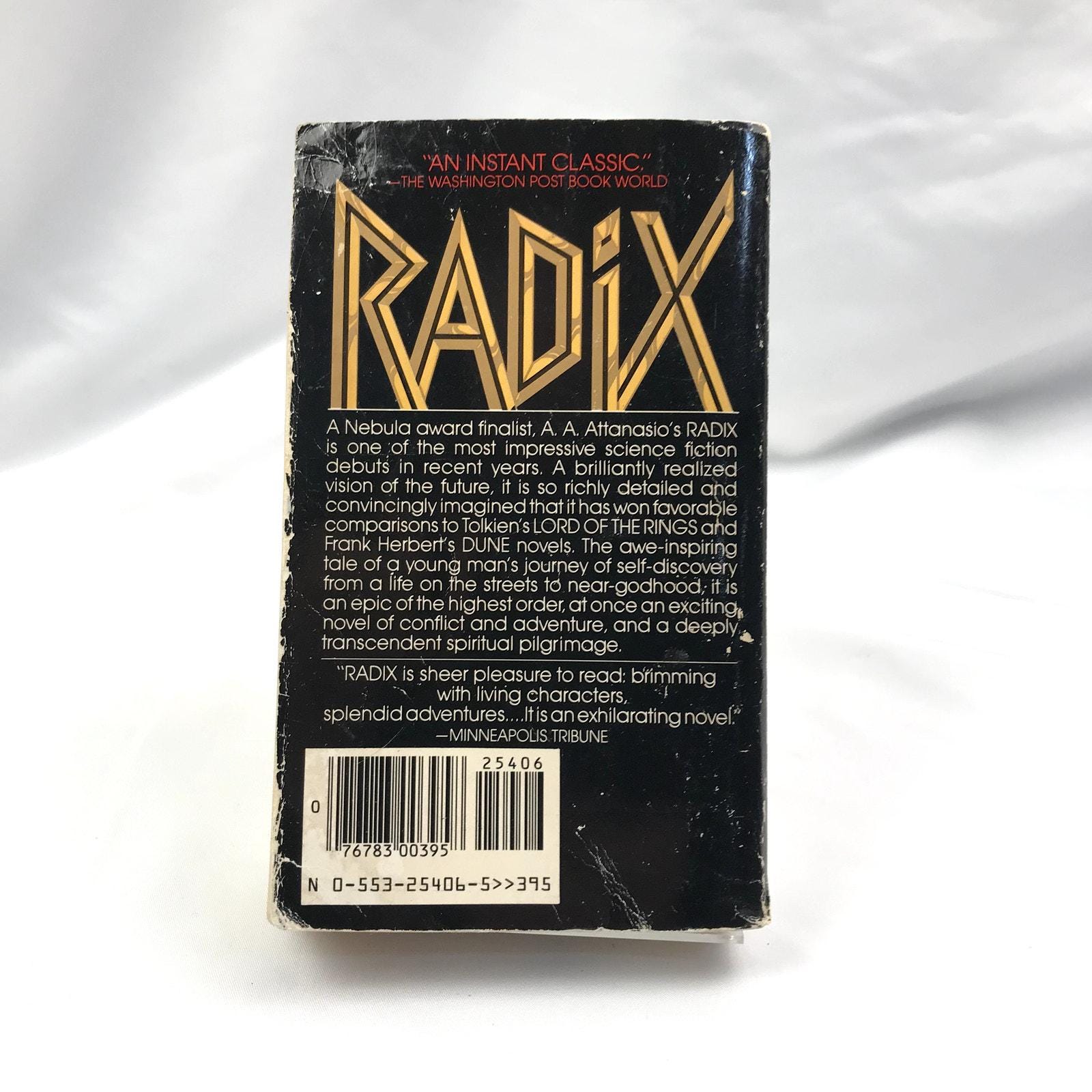 Radix Bantam Spectra Edition Mass Market Paperback Book by A. A ...