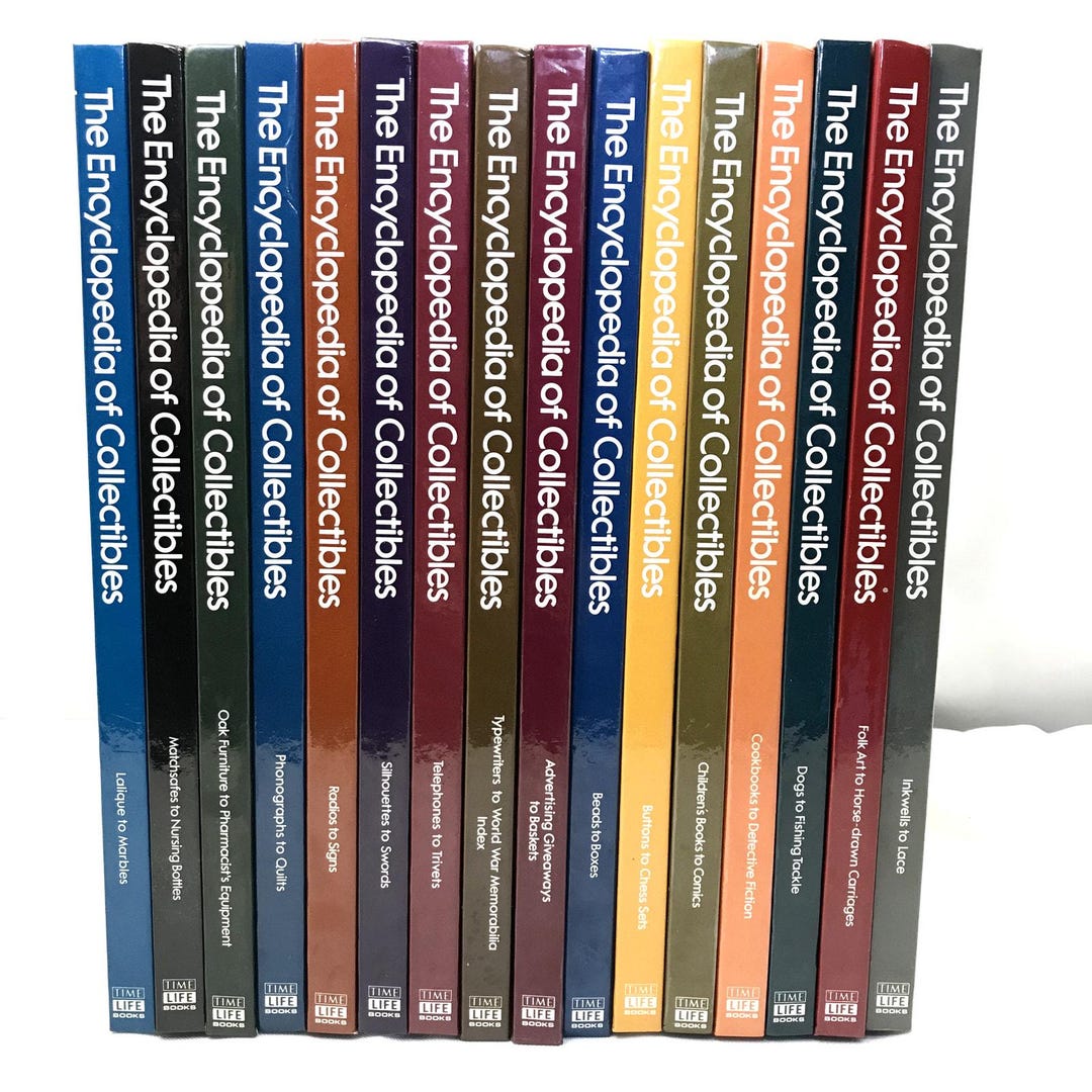 Complete Set of the Encyclopedia of Collectibles by Time-life Books ...