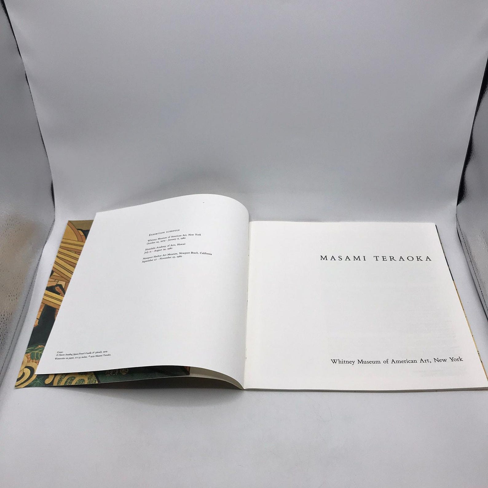 Masami Teraoka Exhibition Catalogue Art Culture Painting History ...
