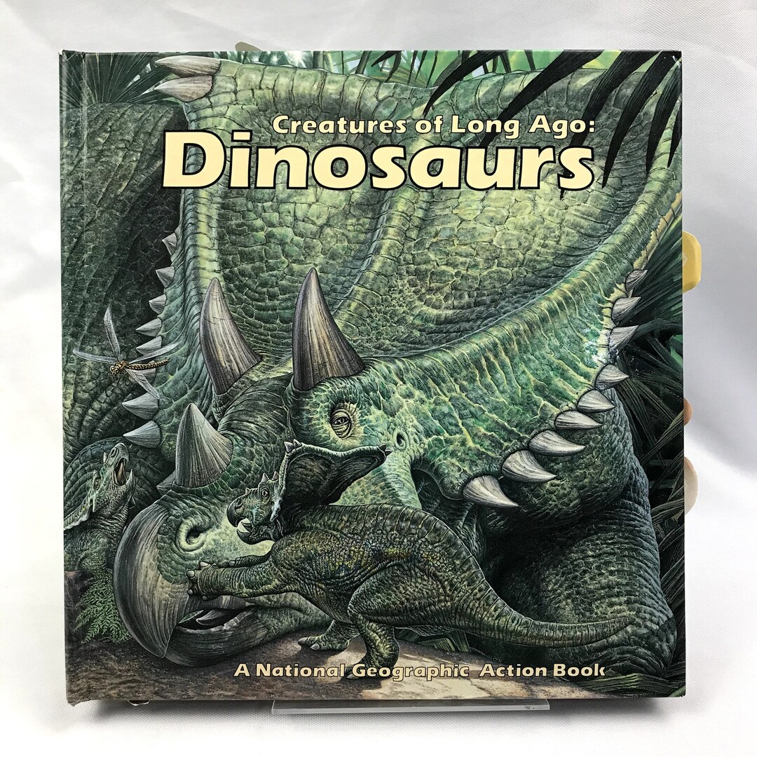 Creatures of Long Ago: Dinosaurs Pop-up Book by National Geographic ...