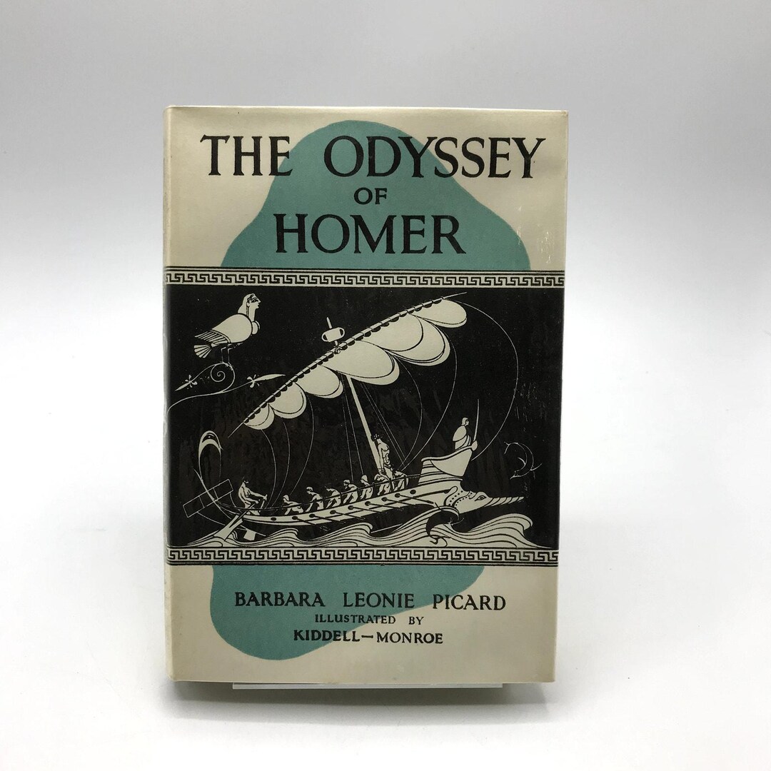The Odyssey of Homer Illustrated Hardcover Book by Barbara Leonie ...