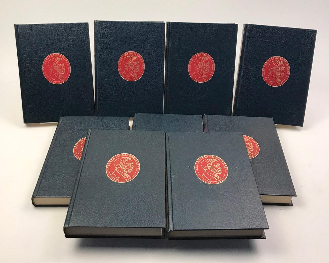 Nobel Prize Library Lot of 10 Vintage Illustrated Hardcovers Classic ...