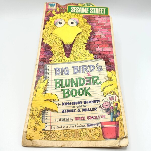 Big Bird Book - Etsy