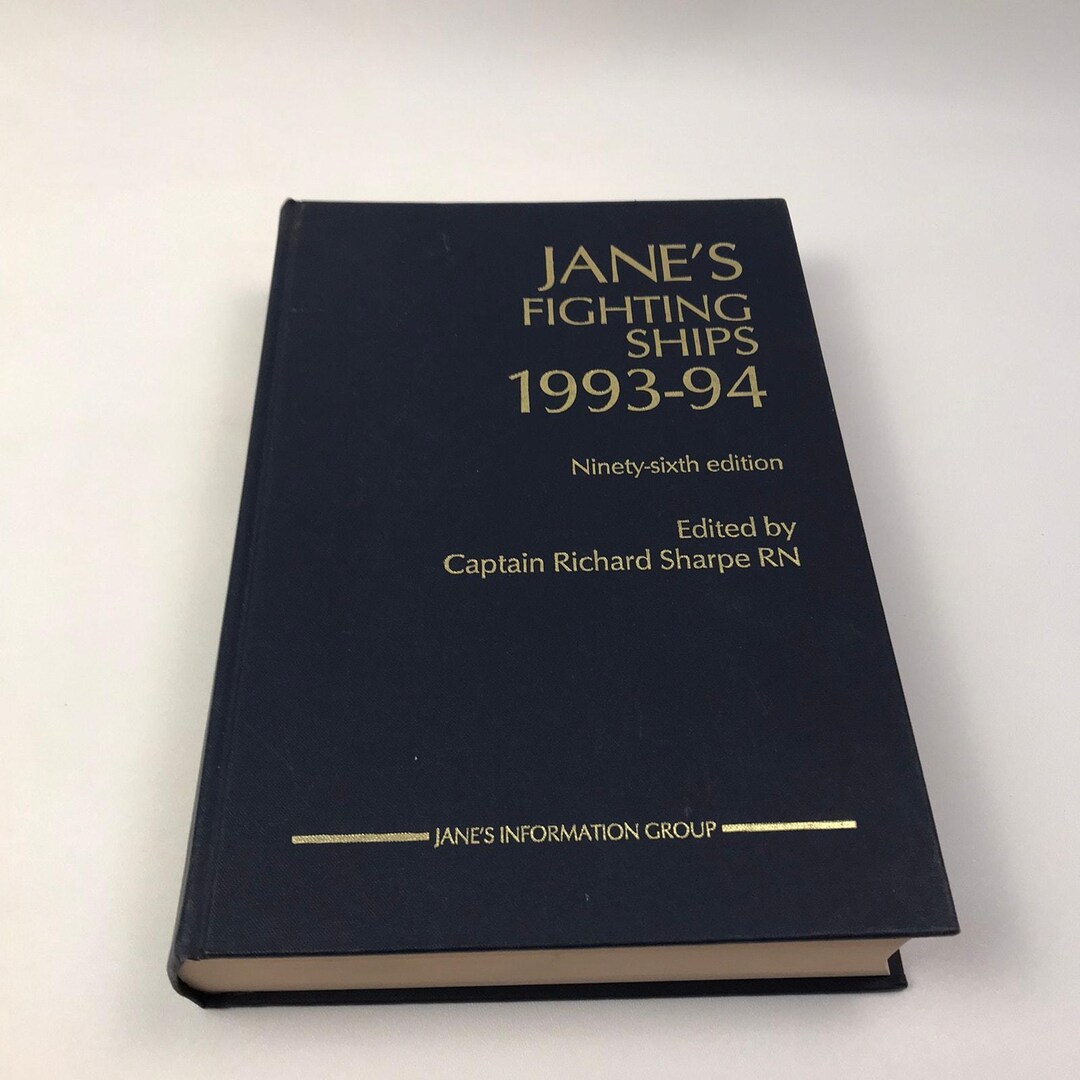 Janes Fighting Ships 1993-94 96th Ed Captain Richard Sharpe Naval ...