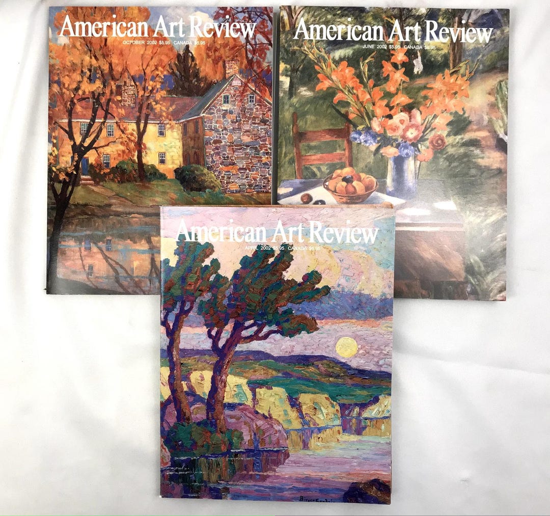 Lot of 6 American Art Review Illustrated Photographic Magazines 2001 ...