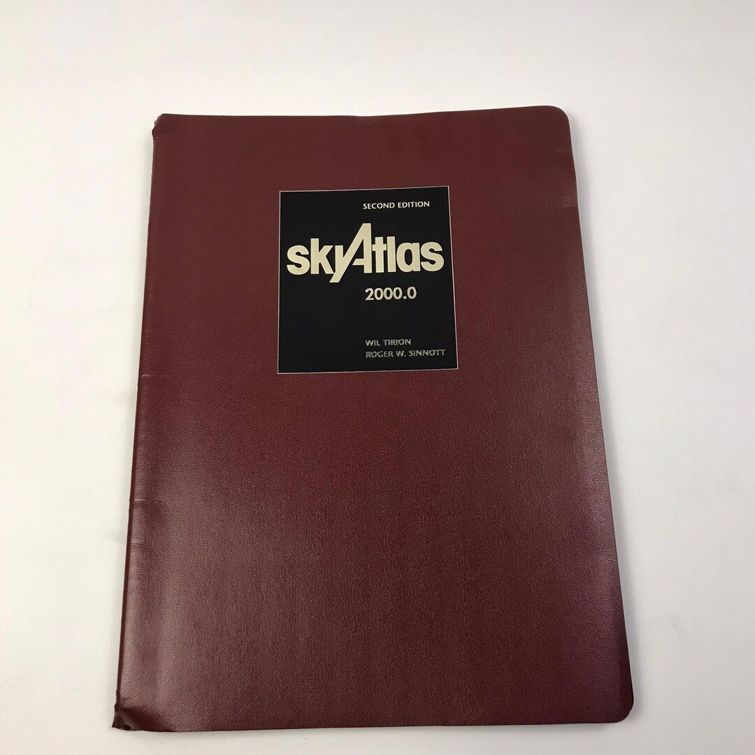 Sky Atlas 2000.0: Astronomy Star Charts by Tirion & Sinnott - Etsy