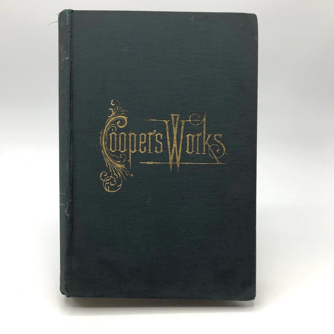 The Works of James Fenimore Cooper Volume 4 Illustrated Hardcover Book ...