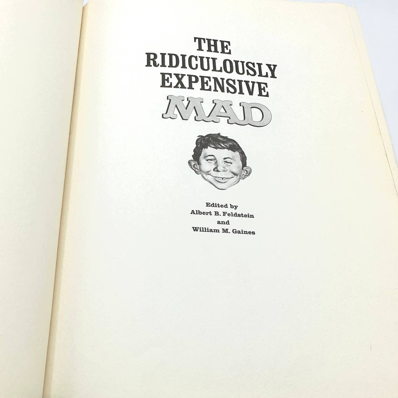 The Ridiculously Expensive Mad Comic Book First Printing Oct. 1969 VTG ...