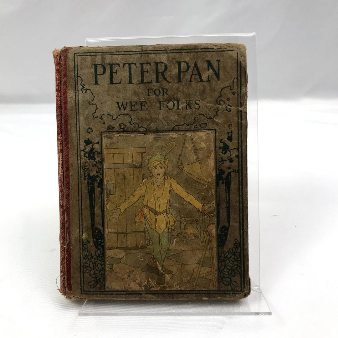 The Story of Peter Pan Illustrated Hardcover Altemus' Books for Wee Folks 1930 - Etsy