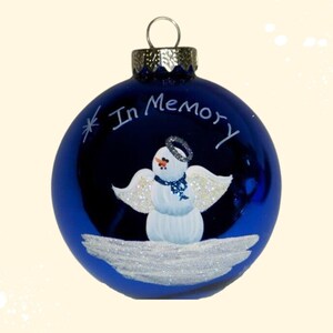 Memorial Angel Christmas Ornament - Etsy