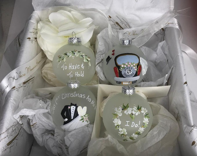 Inge-glas Bridal Collection Set of 12 Miniature Glass Ornaments – Hand ...